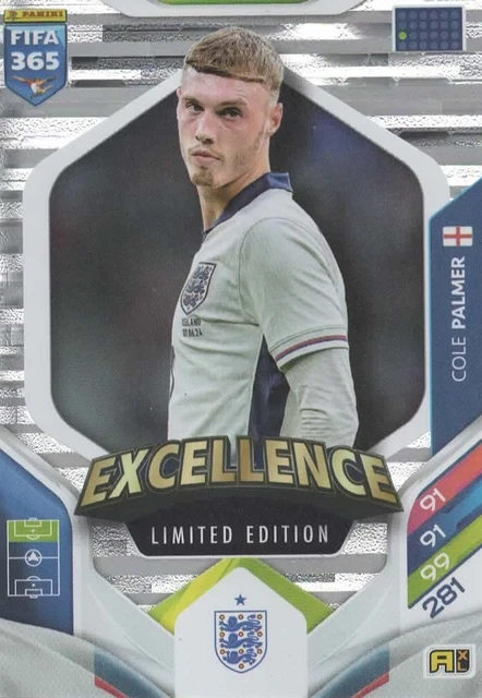 PANINI FIFA 365 Adrenalyn XL 2026 Excellence Limited Edition Cole ...