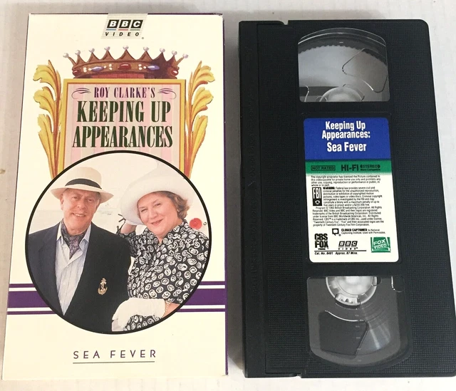 KEEPING UP APPEARANCES Sea Fever VHS tape Ships Free Same Day With ...