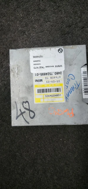 TCM TCU TRANSMISSION Computer Module Control Unit EGS OEM Mini 2460 ...