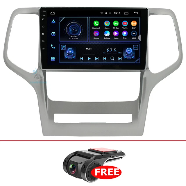 AUTORADIO 9& 32 GB GPS navigazione Android CarPlay DAB BT per Jeep Grand Cherokee EUR 313,49 ...