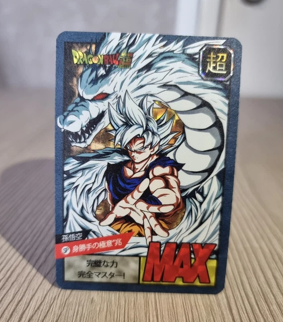 CARTE DRAGON BALL Super Battle Goku ultra instinct Prism card dbz ...