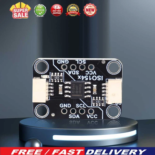 ISO1540 BIDIRECTIONAL I2C Isolator with 8-pin Pin Header Board Isolator ...