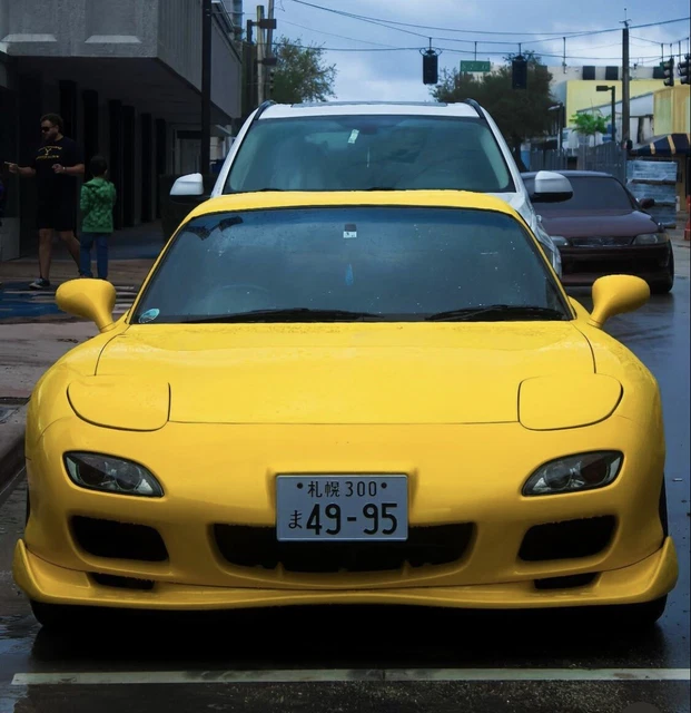 URAS GT STYLE Front Lip In FRP For 99 Spec Bumper RX7 FD3s EUR 294,97 ...