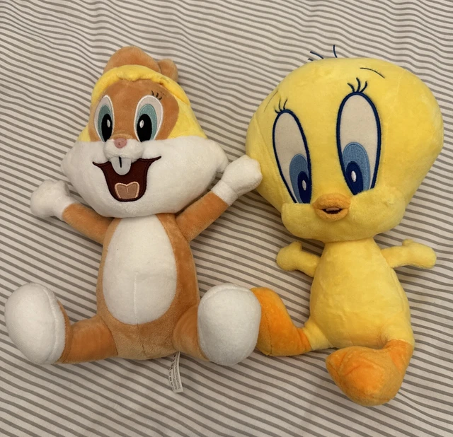 BANDAI NAMCO LOONEY Tunes LOLA BUNNY/ TWEETY PIE Soft Toys Plush Gd ...
