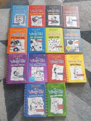 HUGE BUNDLE OF Diary Of A Wimpy Kid 14 Books Jeff Kinney £15.00 ...