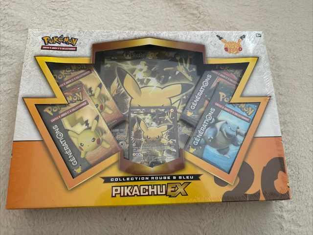 COFFRET POKEMON PIKACHU Ex - Générations 20 Ans - 2016 - Fr - Neuf Sous ...