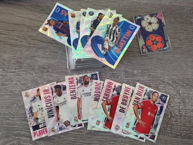 TOPPS UEFA CHAMPIONS League 2022-23 Stickers . Pick 10 £1.60 - PicClick UK