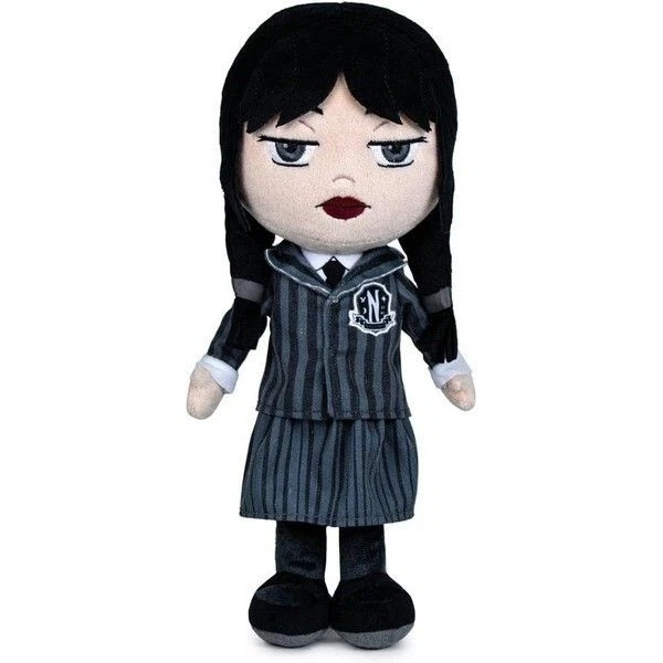 PELUCHE MERCOLEDÌ ADDAMS Divisa da Scuola 40cm di Grandi Giochi ...