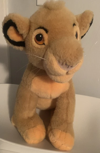 ORIGINAL DISNEY STORE Lion King Simba Cub Plush Stuffed Animal Toy 12 ...