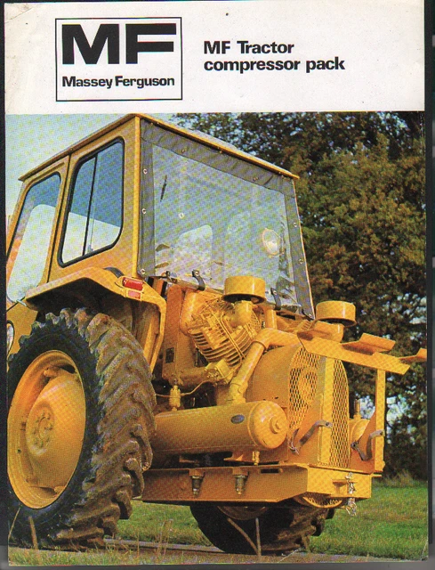 MASSEY FERGUSON TRACTOR Compressor Pack Brochure Leaflet £6.00 - PicClick UK
