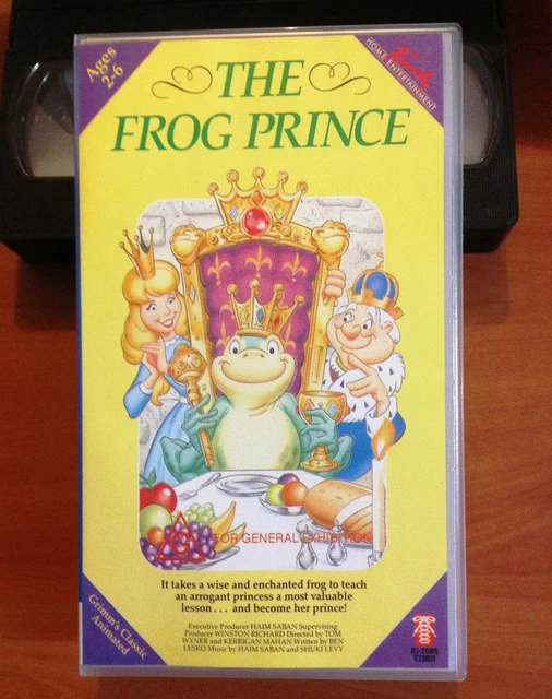 THE FROG PRINCE - Fairy Tale Classic - Vhs $19.95 - PicClick AU