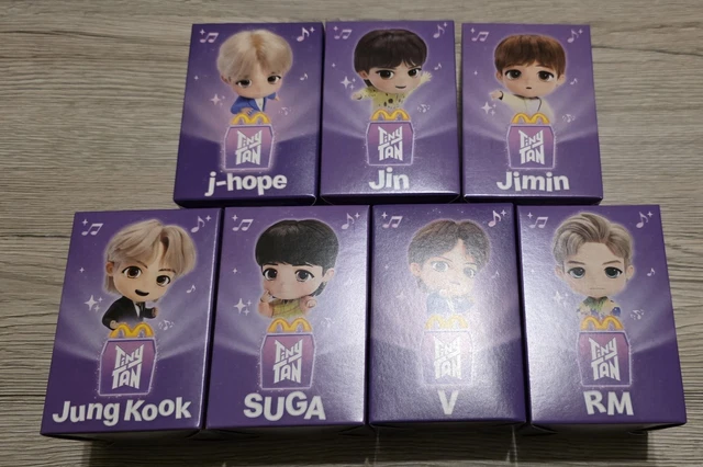 TINYTAN X BTS McDonald's 2025 Komplett-Set Throwback Edition (Happy ...