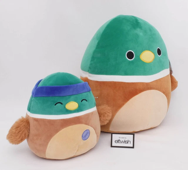 SQUISHMALLOWS AVERY THE Duck Special Edition 12 Inch & 7.5 Inch Rugby ...