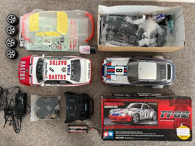 TAMIYA PORSCHE 911 Carrera RSR / BMW M3 TT-02 bundle £254.48 - PicClick UK