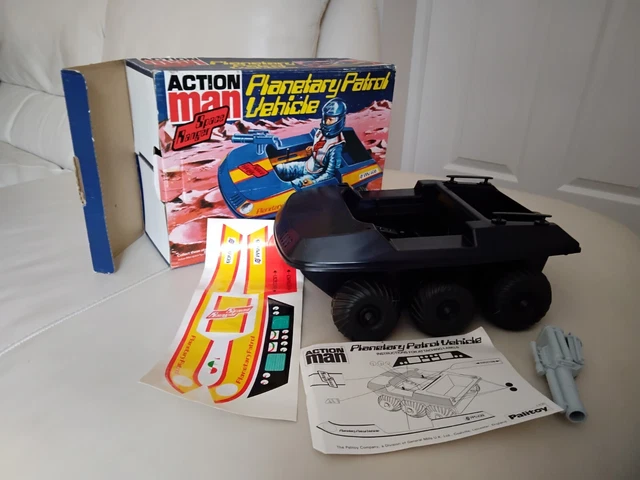 VINTAGE ACTION MAN Planetary Patrol Vehicle Palitoy 1980S Space Ranger ...