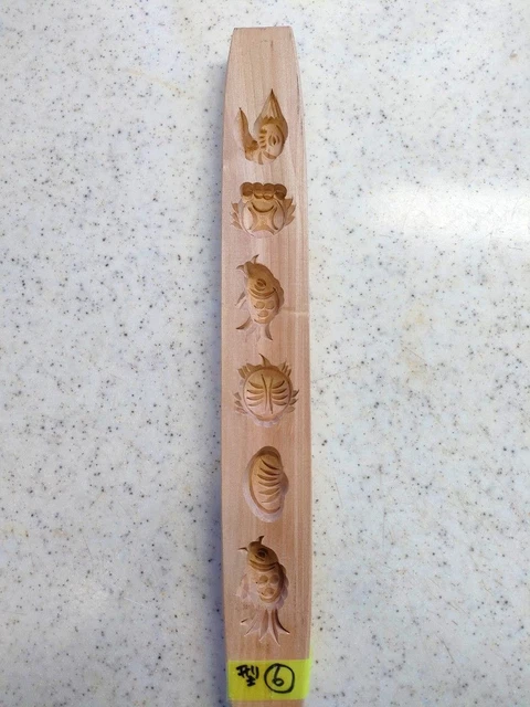 JAPANESE KASHIGATA MOLD 6 types of rakugan type 2311091 £92.33 ...