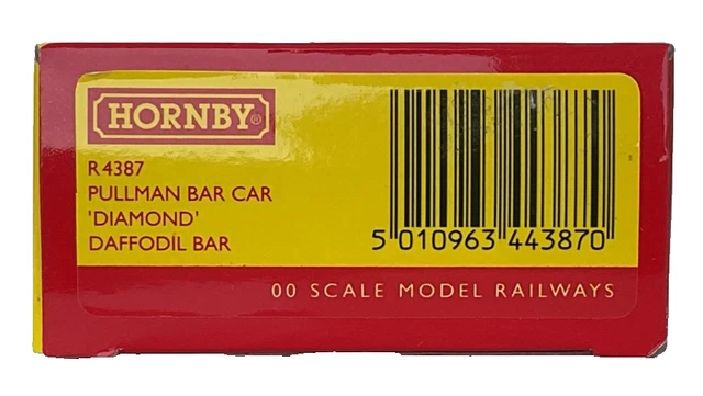 HORNBY OO GAUGE R.4387 Pullman “Daffodil Bar” Car “Diamond” BNIB £89.95 ...