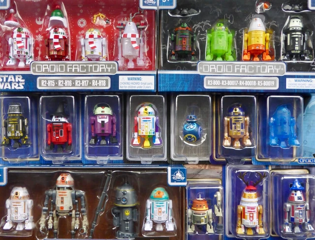 STAR WARS NEW Disney Build A Droid Factory Mandalorian Loose Complete ...