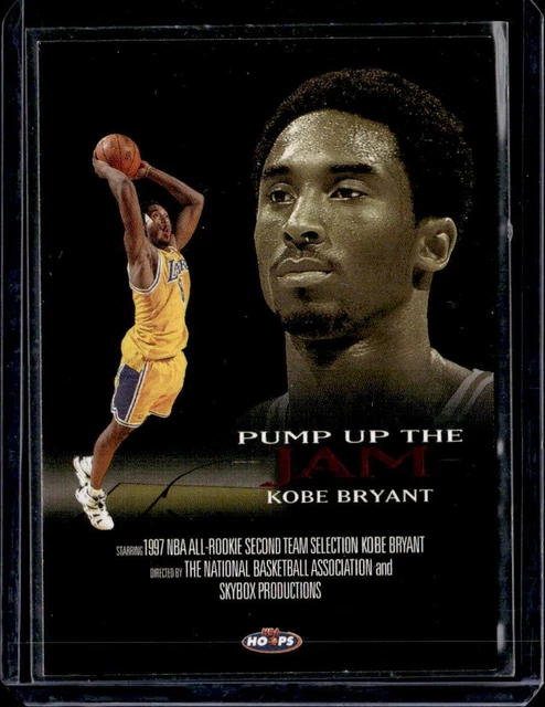 1998-99 HOOPS #4 PJ Kobe Bryant Pump Up the Jam EUR 30,79 - PicClick FR