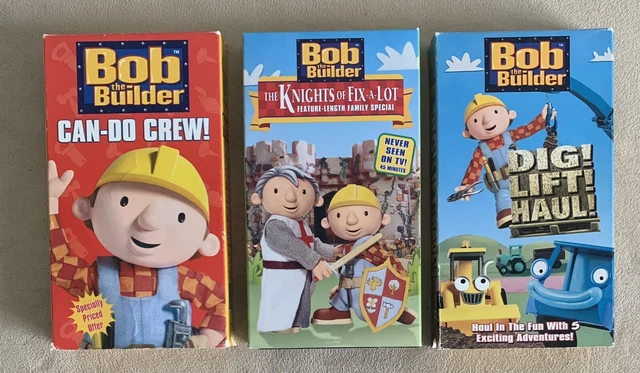 BOB THE BUILDER VHS lot of 3 Teamwork, Can-Do Crew, The Big Game £11.59 ...