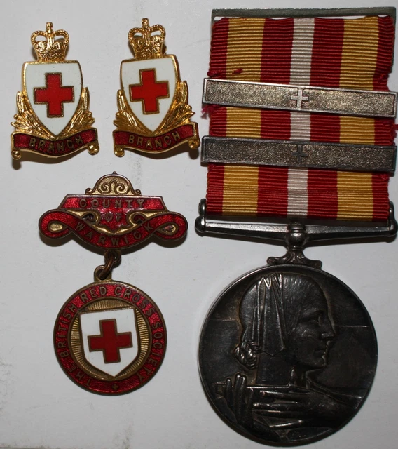SUPERB BRITISH RED Cross WW2 Long Service Medal Group £127.00 - PicClick UK