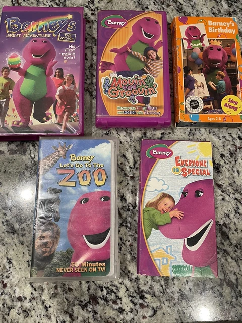 BARNEY VHS LOT of 5 Vintage children’s show Barney VHS lot EUR 14,70 ...
