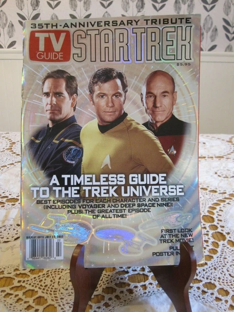 TV GUIDE STAR TREK 35th ANNIVERSARY TRIBUTE Magazine 2002 £7.87 ...