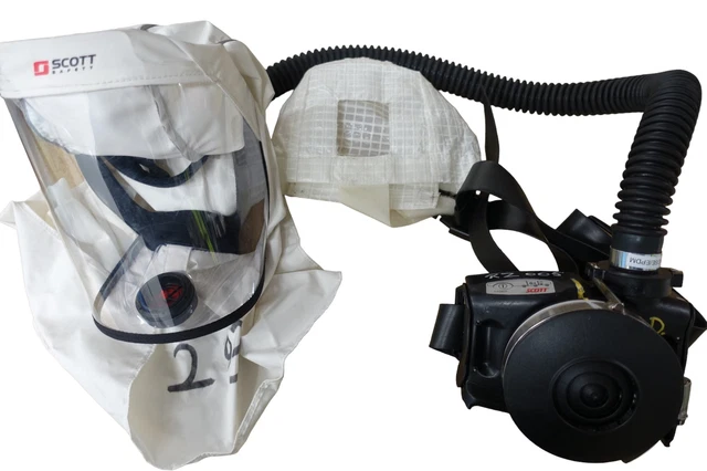 SCOTT FH21 ANTI-STATIC Full Hood Head Piece Respirator Mask Hood ...