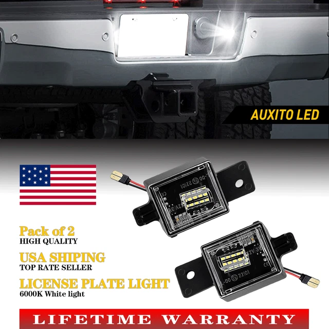 FULL LED LICENSE Plate Light DRL For Chevy Silverado GMC Sierra 1500 ...