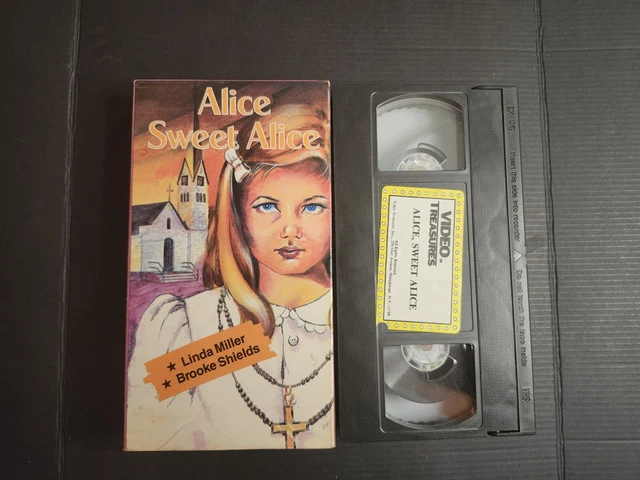 Alice Sweet Alice Vhs Brooke Shields Horror Movie 1977 £12 24 Picclick Uk