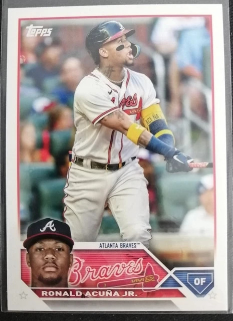 2024 TOPPS SERIES 1 Ronald Acuna Jr 2023 Greatest Hits Atlanta Braves ...