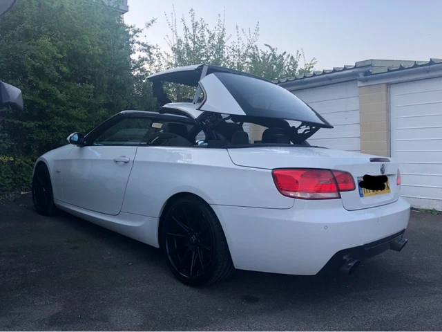 BMW 320I CONVERTIBLE m sport E93 2009 white £9,950.00 - PicClick UK