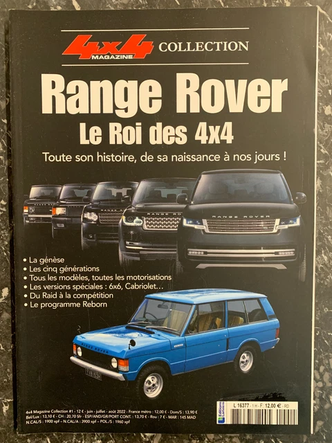 MAGAZINE 4X4 COLLECTION n°1 Range Rover Le Roi des 4x4 EUR 15,00 ...