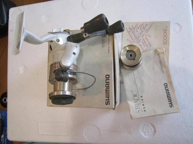 SHIMANO STRADIC 3000 FE Reel, Boxed, Spare Spool, made in Japan £95.00 ...