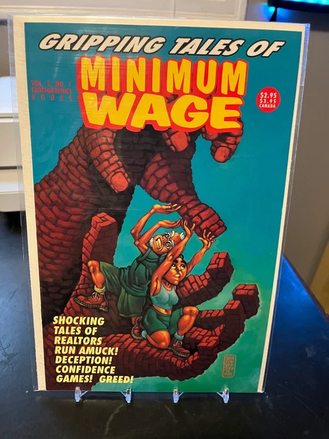MINIMUM WAGE BOB Fingerman Fantagraphics 1995-99 Complete Set ...