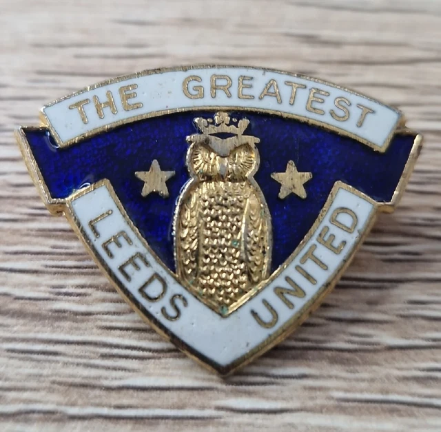 RARE OLD LEEDS United Football Club Supporters Pin Badge £14.99 ...