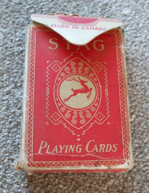 VINTAGE STAG CANADIAN Playing card Co. Pack of Cards with Joker. £1.70 ...