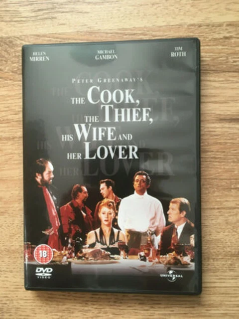 THE COOK, THE Thief, His Wife And Her Lover New Helen Mirren 2003 DVD £ ...