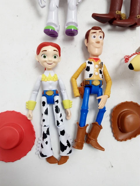 Toy Story Woody Buzz Lightyear Jessie Bo Peep And More Figures Andy