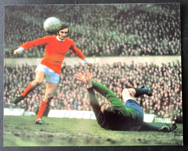 GEORGE BEST, MANCHESTER United, Rare French Football Card Collector EUR ...