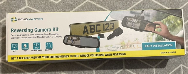 ECHOMASTER REVERSING CAMERA kit Mmck-43-brk / Easy Installation Box ...