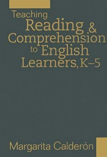TEACHING READING & Comprehension to English Learners, K-5 £45.19 ...