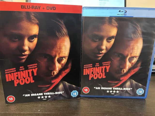 INFINITY POOL BLU Ray & DVD UK Release w/ Slip Case £12.99 - PicClick UK