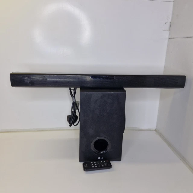 LG SJ2 Soundbar With Subwoofer And Remote Control £35.00 - PicClick UK