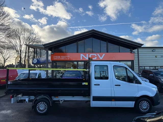 2022 MERCEDES-BENZ SPRINTER 314 CDI CREW CAB TIPPER LWB EU6 140 Tipper ...