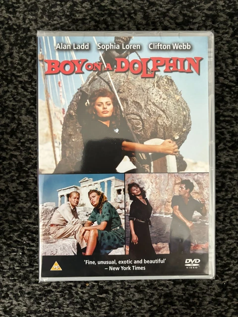 BOY ON A Dolphin Dvd Alan Ladd, Sophia Loren New Sealed Uk Genuine EUR ...