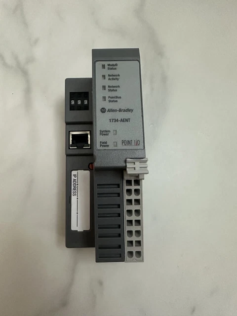 ALLEN BRADLEY POINT IO Ethernet Comms Module 1734-AENT £100.00 ...