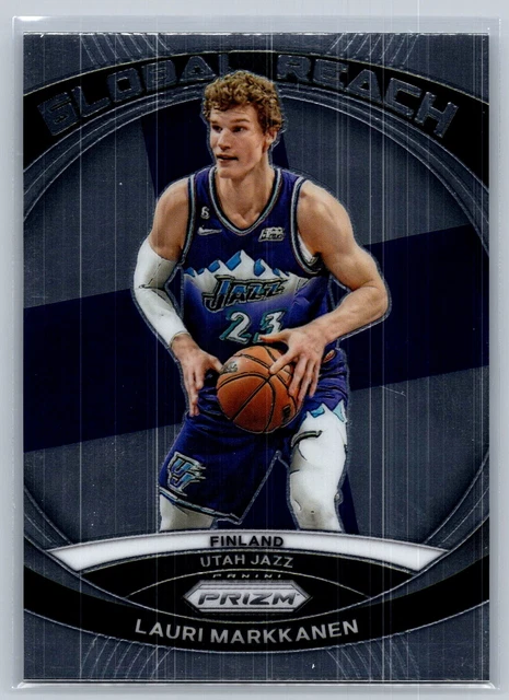 LAURI MARKKANEN 2023-24 Panini Prizm #8 portée mondiale EUR 1,66 ...
