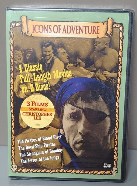 HAMMER CLASSIC HORROR Films Icons Of Adventure Dvd Box Set Christopher ...