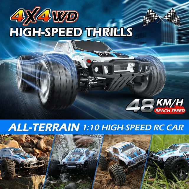 DEERC 9200E RC Cars 1:10 Scale Large High Speed Remote Control Car for ...